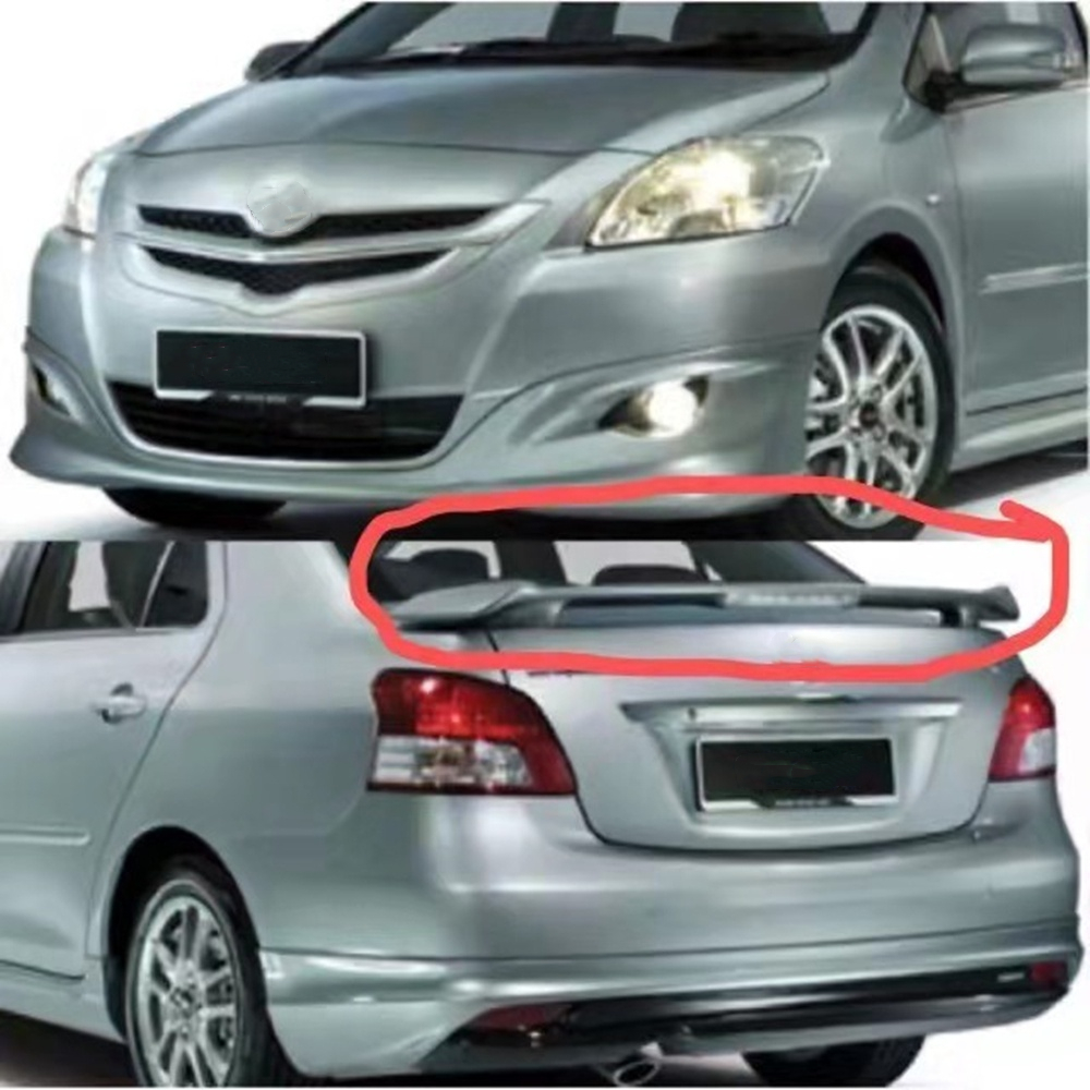 toyota belta 2008-2013 spoiler